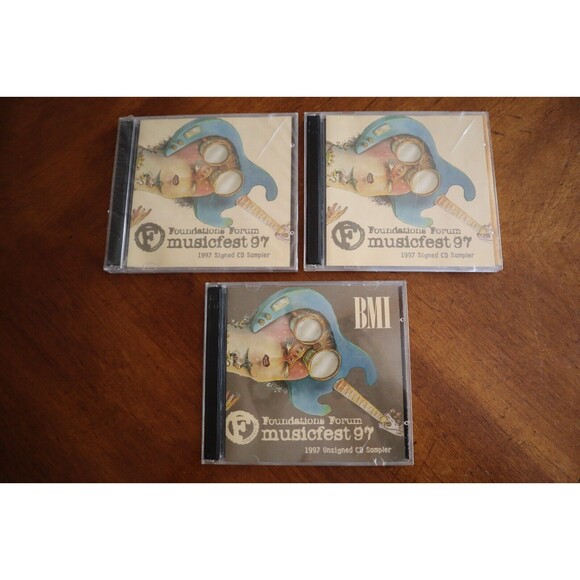 Media | Rare Promo Lot Foundations Forum 1997 Cd Signed Unsigned ...